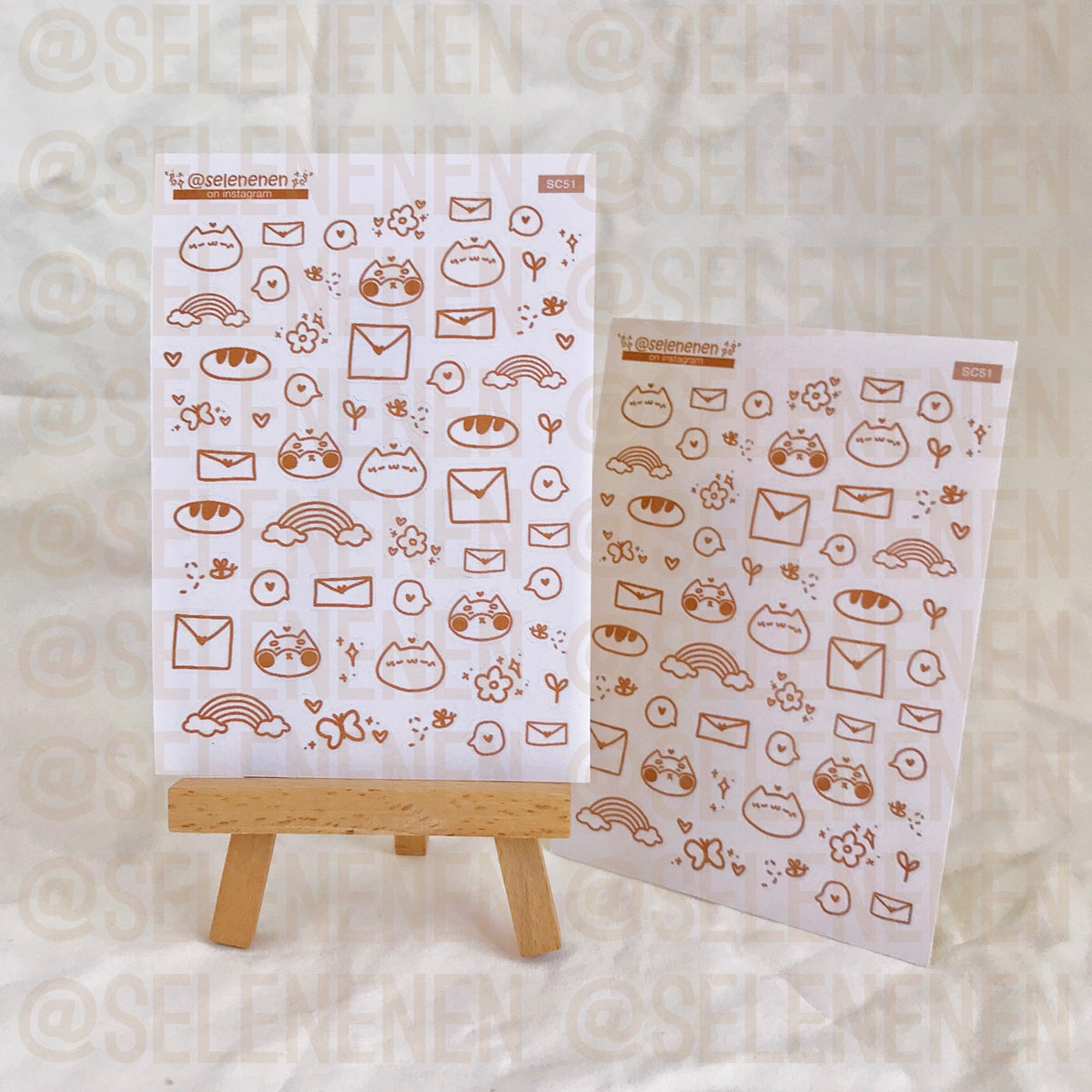 boop bop doodles sticker sheets – selenenen